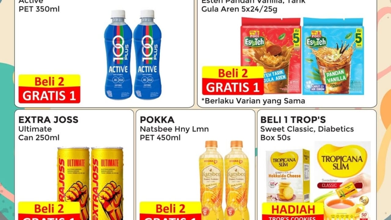 Promo Serba Gratis di Alfamart, Belanja Murah Minuman Segar Setiap Hari ...