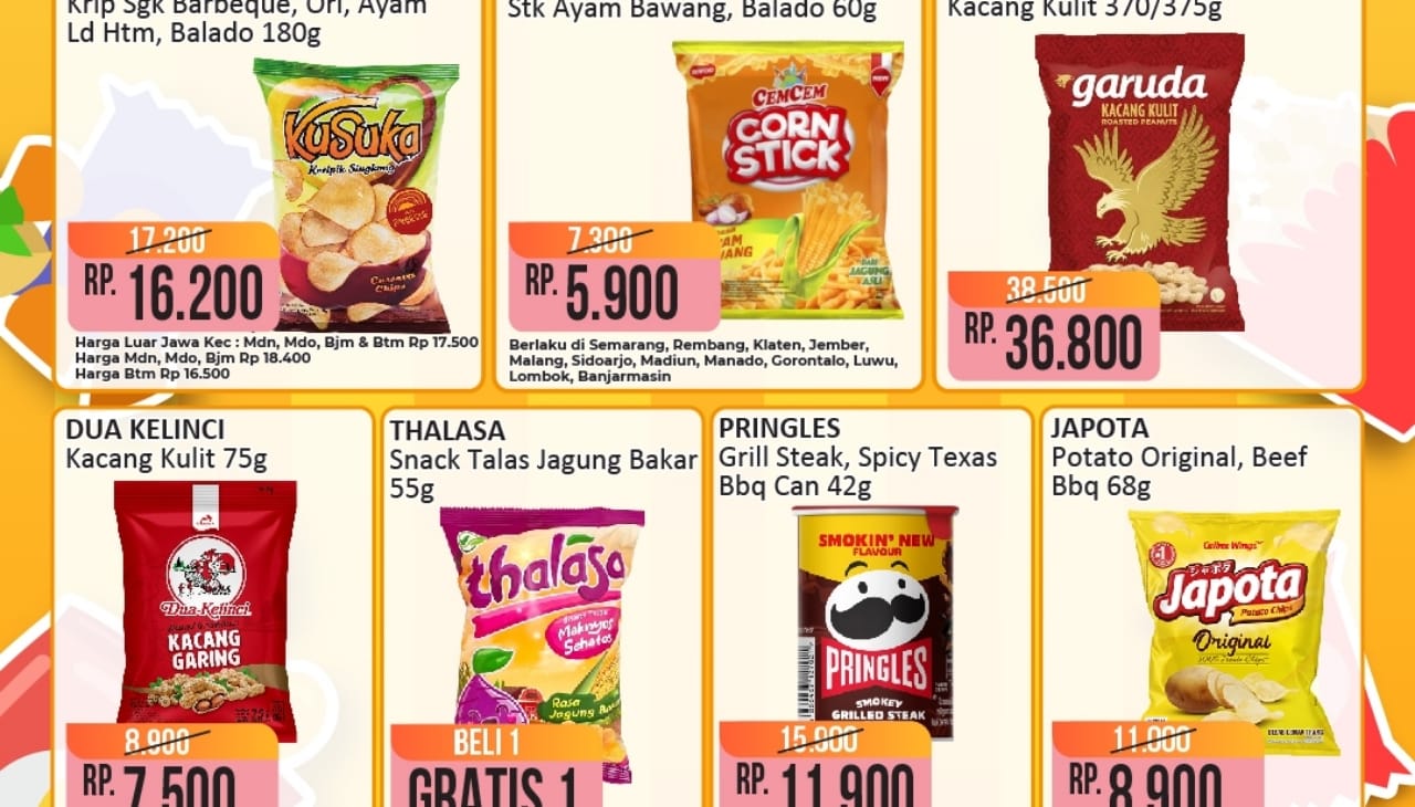 Promo Snack Fair Mulai Rp5.900, Belanja Murah dan Mudah Hanya di ...