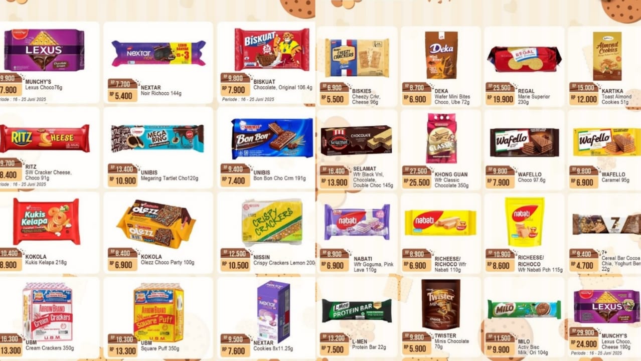 Promo Alfamart Hari Ini, Ada Biscuit Favorit Untuk Teman Ngopi dan ...