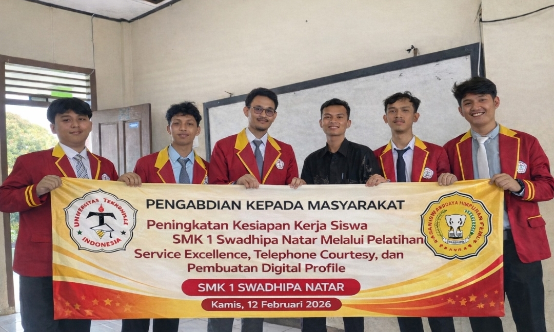 Mahasiswa Teknokrat Bekali Siswa SMK 1 Swadhipa Natar Keahlian Service ...
