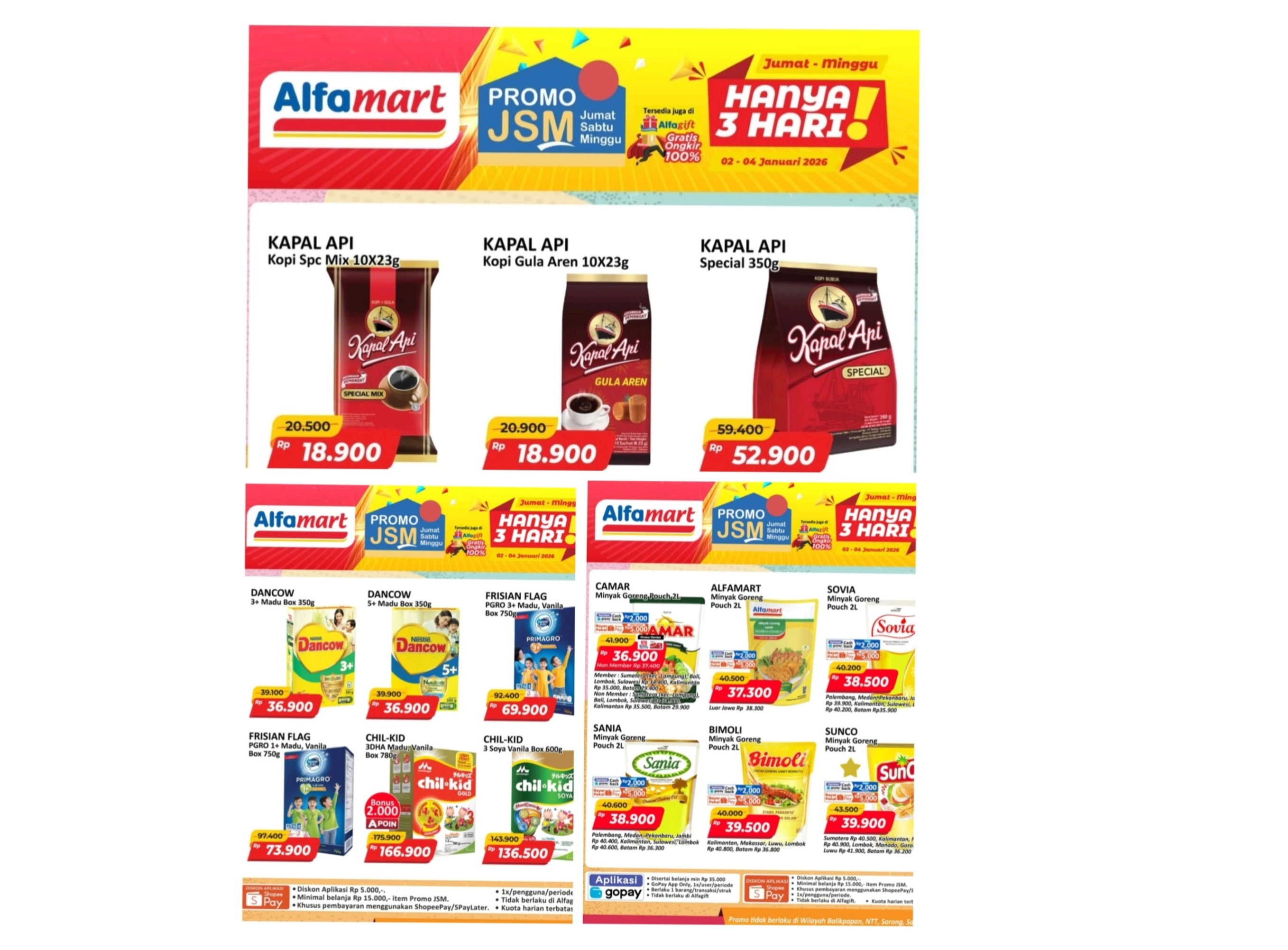 Promo JSM Alfamart Hari Ini Minggu 4 Januari 2026: Susu, Kopi Hingga ...